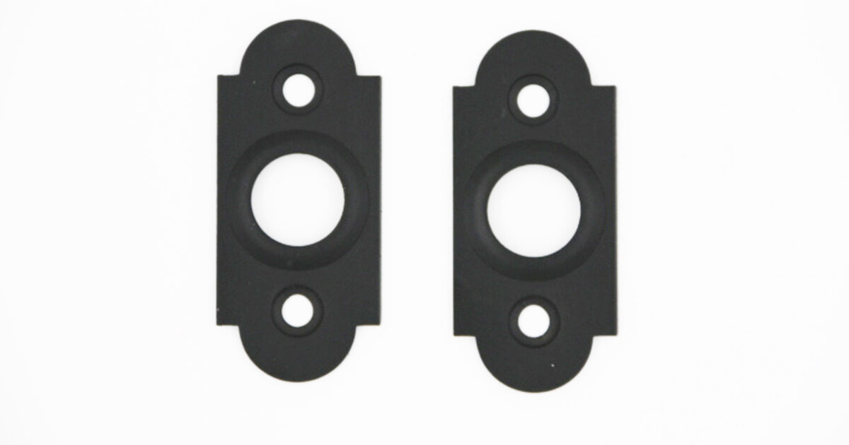Rectangular rosette set | Solid binnendeuren | Solid Binnendeuren