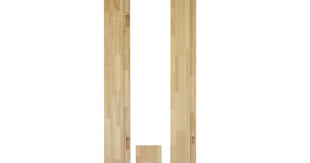 Rubberwood blokkader voor binnendeuren met… | Solid Binnendeuren